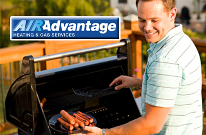 $89 for a BBQ Gas Line Installation, Including Up to 10ft of Pipe and a ...