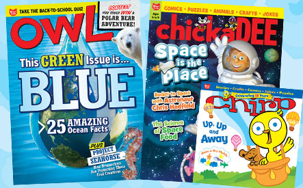 $23 for a 1-Year Subscription to Your Choice of Owlkids' Magazines (a ...