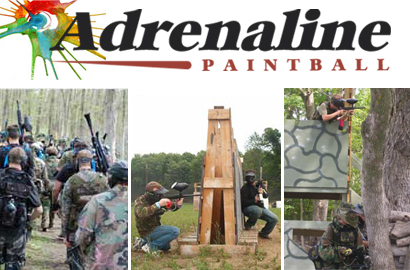 $25 for a Half-Day Paintball Pass for Two at Adrenaline Paintball (a ...