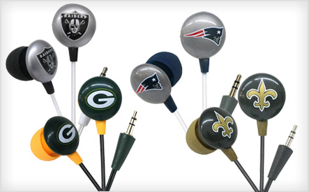 $8 for a Pair of NFL Earbuds from SwaagStore.com (a $30 Value) - Choose ...