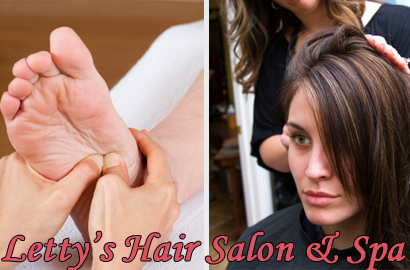$30 for a $115 Spa Package at Letty's Hair Salon &Spa -Two Separate ...