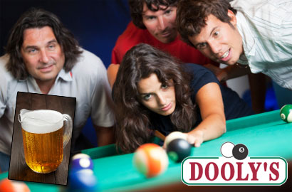 $10 for Three Hours Of Pool And One Domestic Pitcher At Dooly's ...