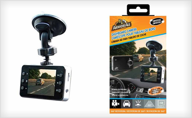 $37 for an Armor All Dashboard Camera with 4GB of Memory (a $124.50 ...