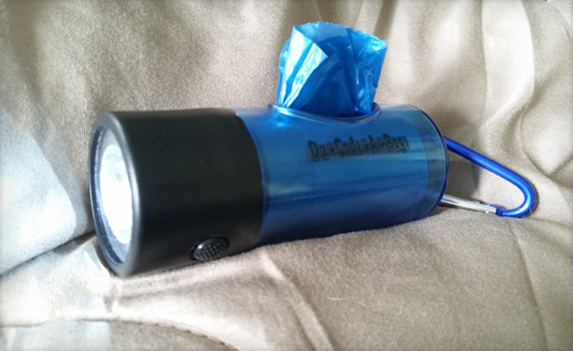 $20 for a 6 Month Supply of Dog Bags with 2 LED Flashlight Dispensers ...