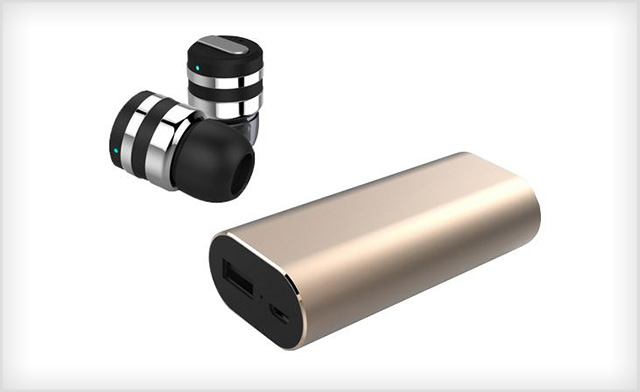 $115 for a Pair of Escape MicroJam In-Ear Bluetooth Stereo Headphones ...
