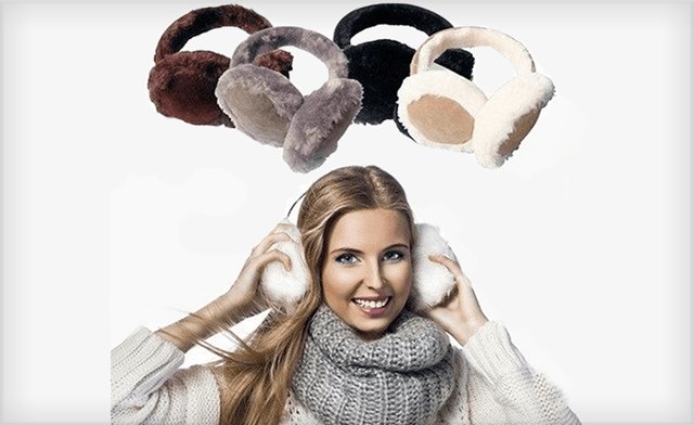 $29 for Two Faux Fur Insulated Ear Muffs (a $55.37 Value)