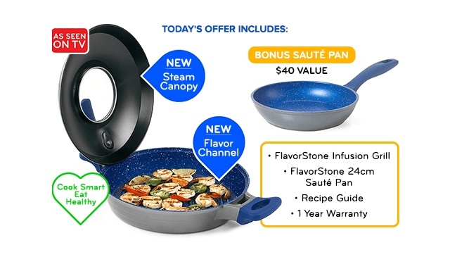 $44 for a Flavorstone Fusion Grill (a $99 Value)| Wagjag