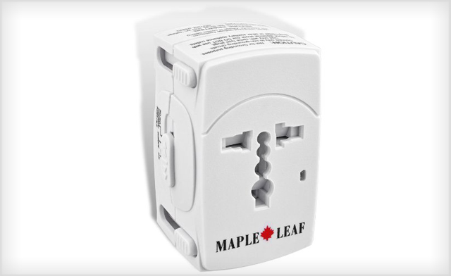 $12.95 for a Maple Leaf ML3172WH Worldwide Adapter Plug (a $39.55 Value ...