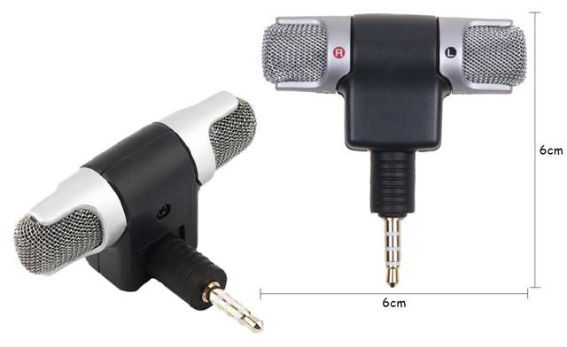 $19 for a 3.5mm Mini Stereo Microphone (a $47 Value)