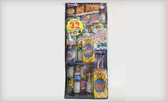 $40 for a TNT Big Boom 32 Piece Fireworks Box Set (a $109 Value) | WagJag