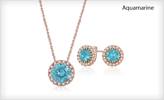 $35 for a Crystal Envy Set with Crystals from Swarovski Elements Deal ...