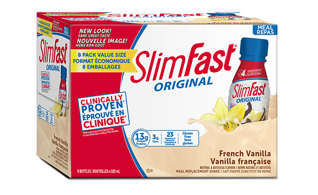 $25 for 24 SlimFast Meal Replacement Shakes (a $54.24 Value)