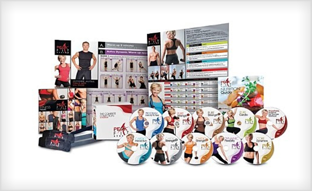 $69 for a Peak Fit Challenge 10 DVD System Collection with Michelle ...