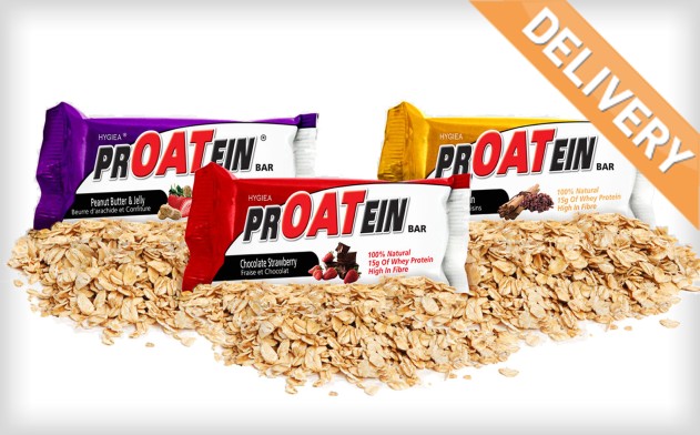 Up to 59% off PrOATein Bars (2 Options) - Choose from 3 Flavours| WagJag