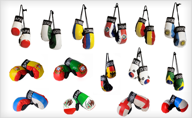 $7 for World Cup Russia 2018 Boxing Glove Car Hangers (a $41.81 Value ...